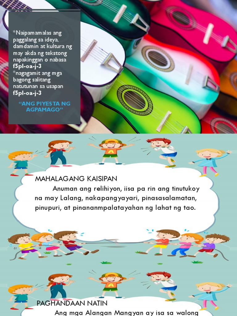 Ang Piyesta NG Agpamago | PDF