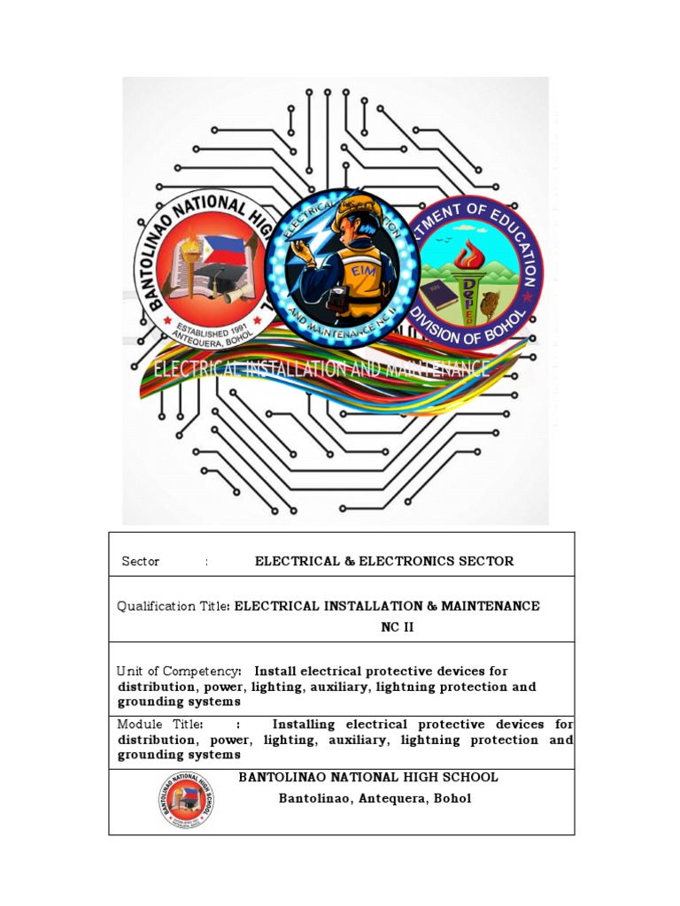 EIM NC II Portfolio | PDF | Electrical Wiring | Occupational Safety And ...