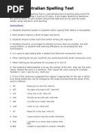 SWST Test C Marking | PDF