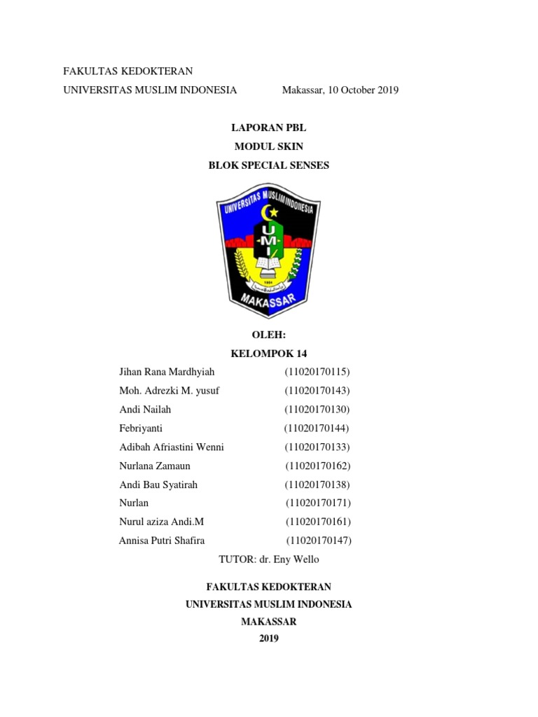 Modul Kulit Ss | PDF | Skin | Epidermis