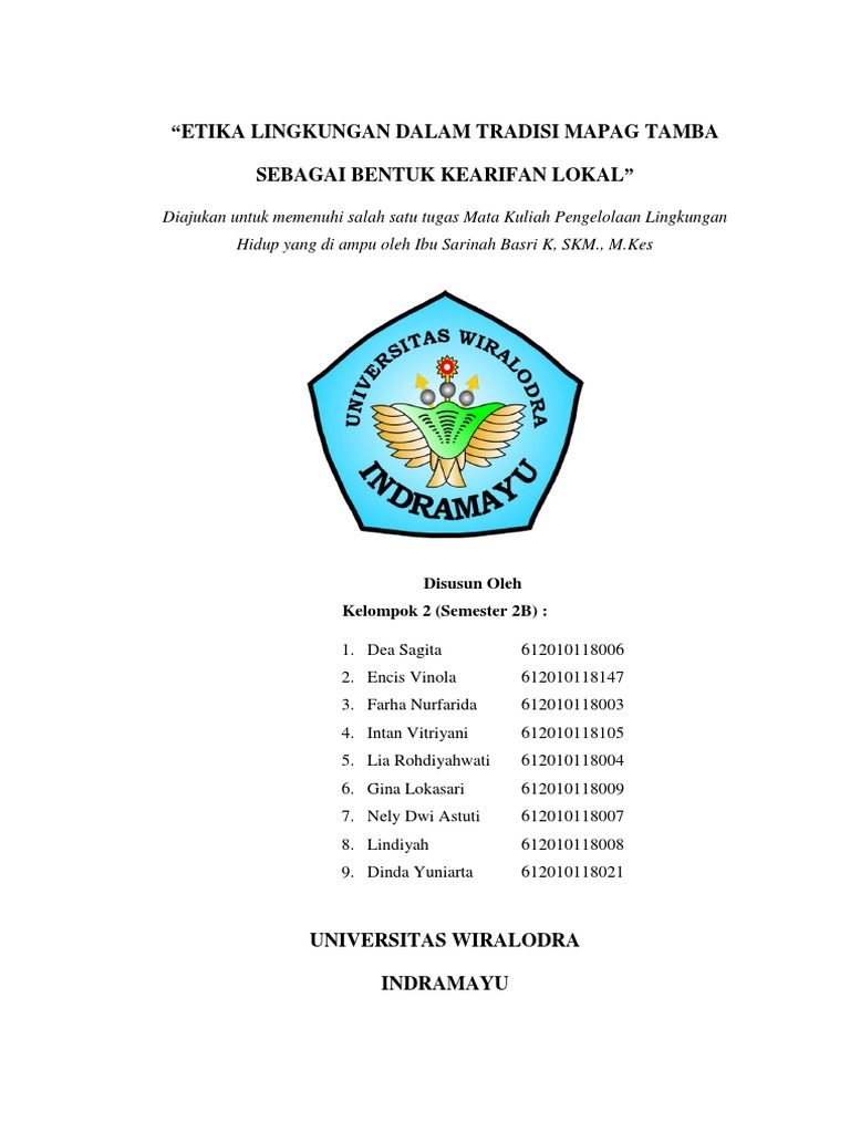 Makalah Mapag Tamba | PDF | Kajian Bahasa Asing | Kesehatan Holistik