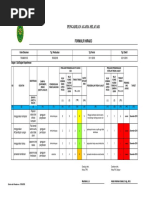 Penilaian Matriks Risiko K3 | PDF