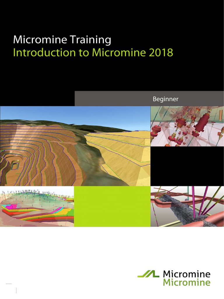 Tutorial Micromine 2018 PDF | PDF | Significant Figures | Computer File
