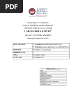 Charles Law Experiment Lab Report | PDF | Temperature | Gases