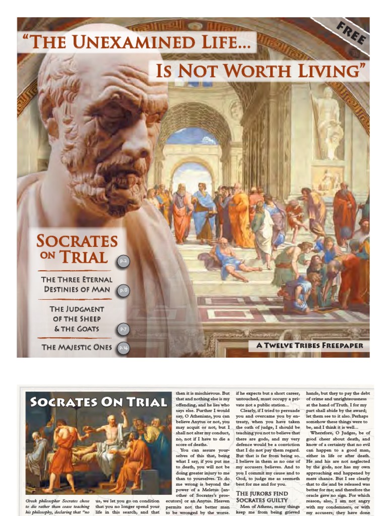 Socrates: The Trial and Its Lessons | PDF | Religious Belief And Doctrine