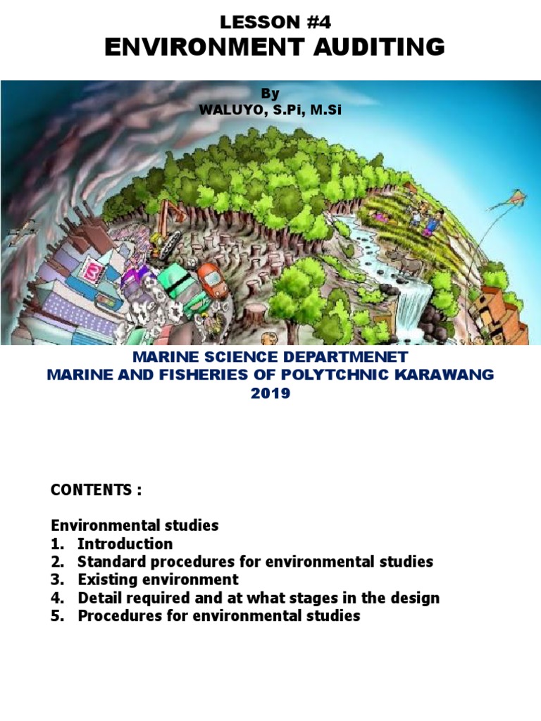 M 4 Environment Auditing | PDF | Environmental Impact Assessment | Water