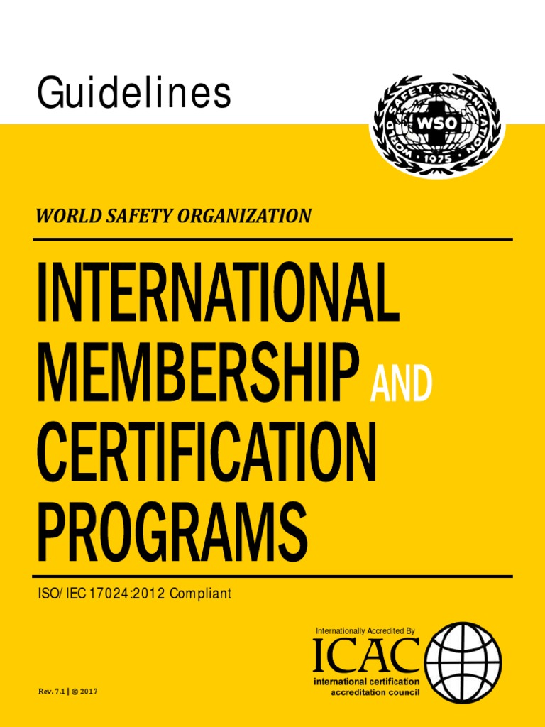 World Safety Organization | PDF | Professional Certification | Test ...