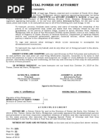 SPA Tax DEc | PDF | Power Of Attorney | Common Law