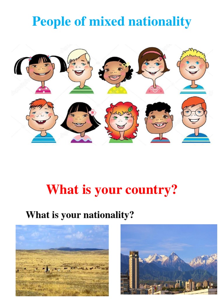 People of Mixed Nationality | PDF