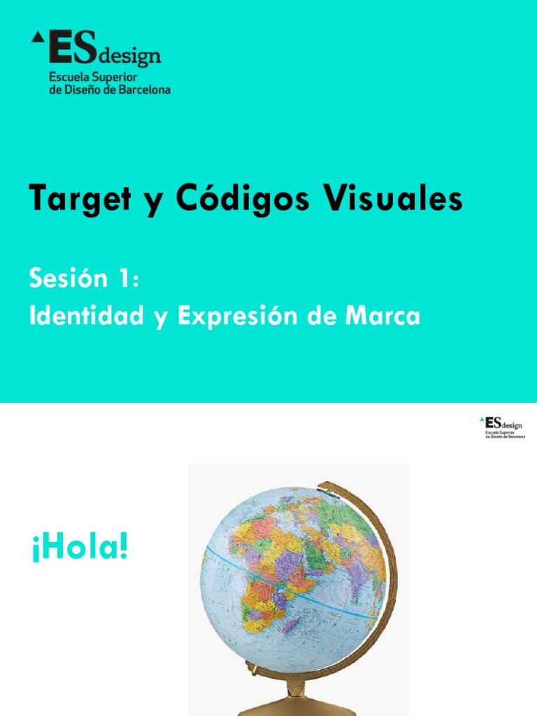 Sesión 1 - Target y Códigos Visuales - 09012019 (Versión Final) | PDF ...