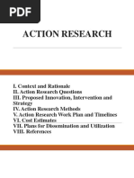 Action Research Completed Format | PDF | Data | Cognition
