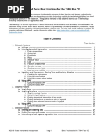 TI-83/84 Plus Statistics Guide | PDF | Menu (Computing) | Computing