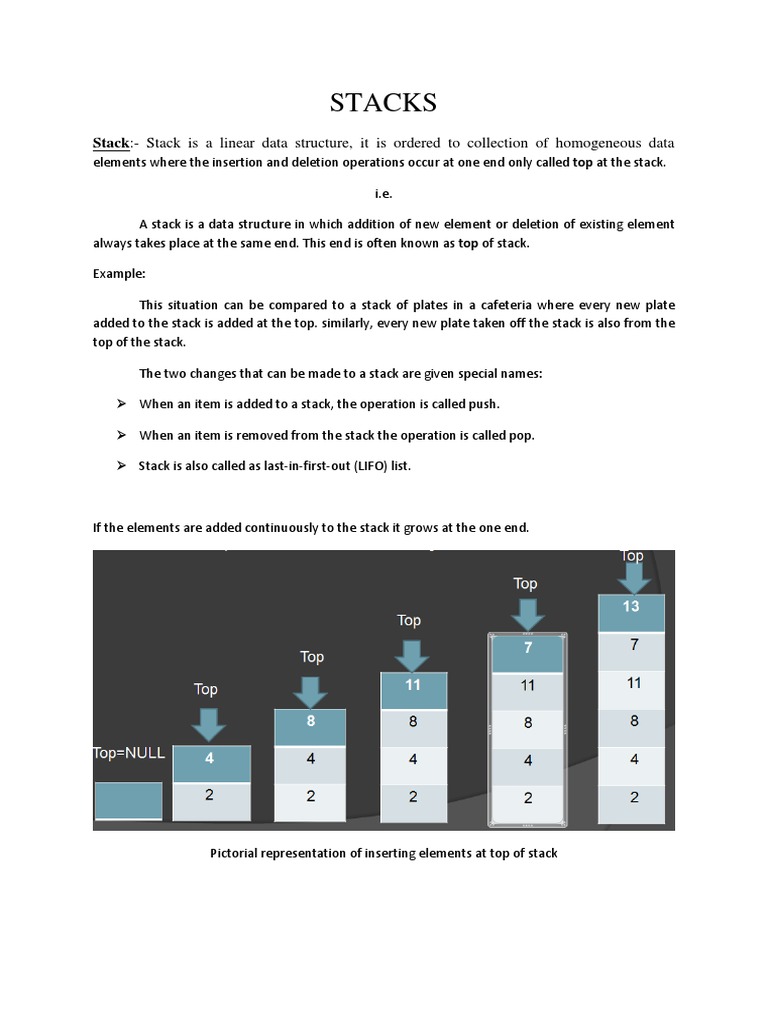 Stacks And Queues Material Pdf Queue Abstract Data Type Array Data Structure