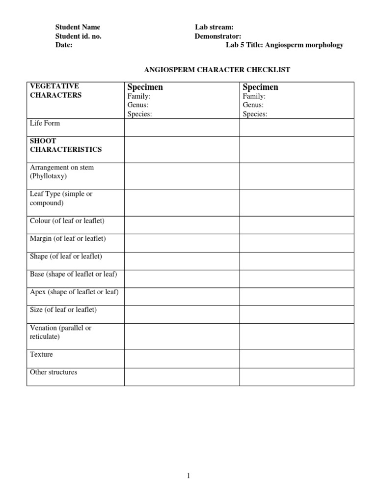 2017 Lab 5 Answer Sheet | PDF