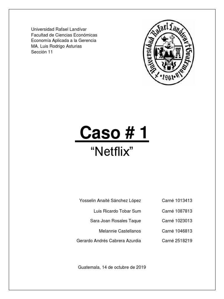 Caso Netflix Resuelto | Netflix | Internet