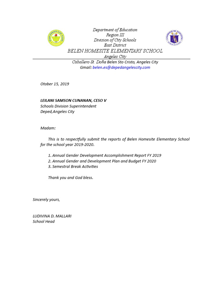 Belen Homesite Elementary Reports 2019-2020 | PDF