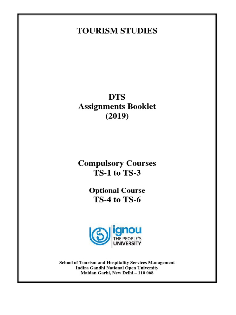 Tourism Studies Assignments Guide | PDF | Tourism | Ecology