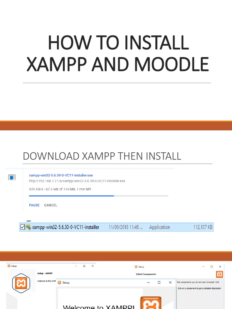 How To Install Moodle 1 | PDF