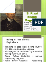 Pag-Aaral Ni Rizal Sa Ateneo | PDF