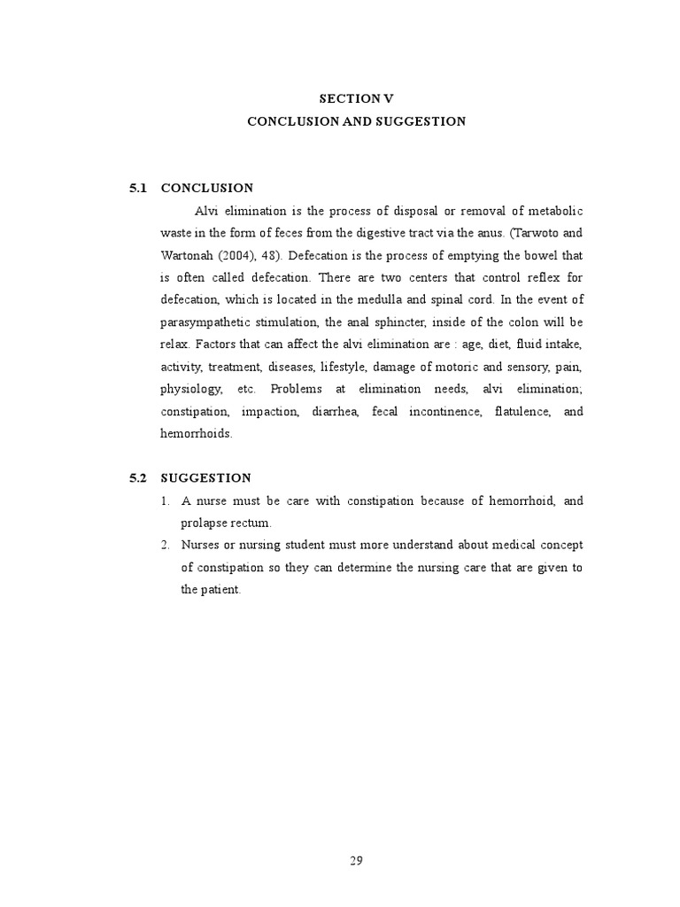 Section V Conclusion and Suggestion | PDF