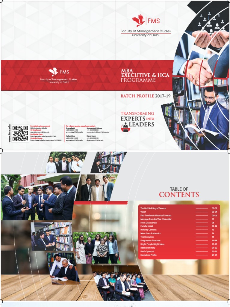 Batch Profile Exec. & HCA - 2019 | Download Free PDF | Master Of ...