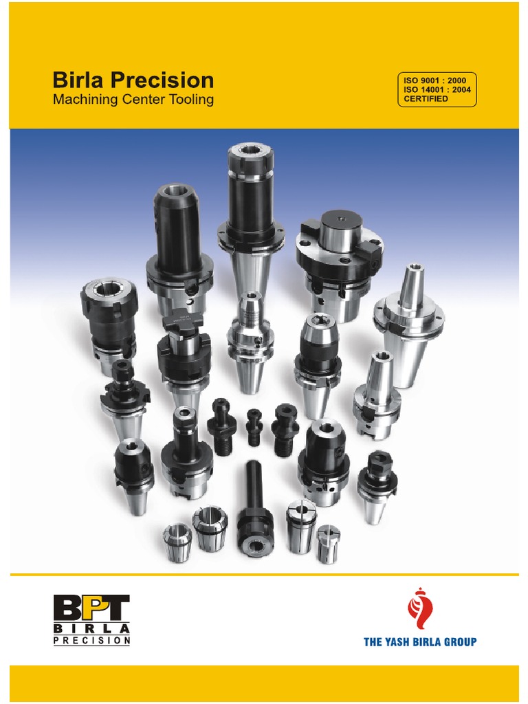 Machining Center Tooling PDF | PDF | Tools | Mechanical Engineering