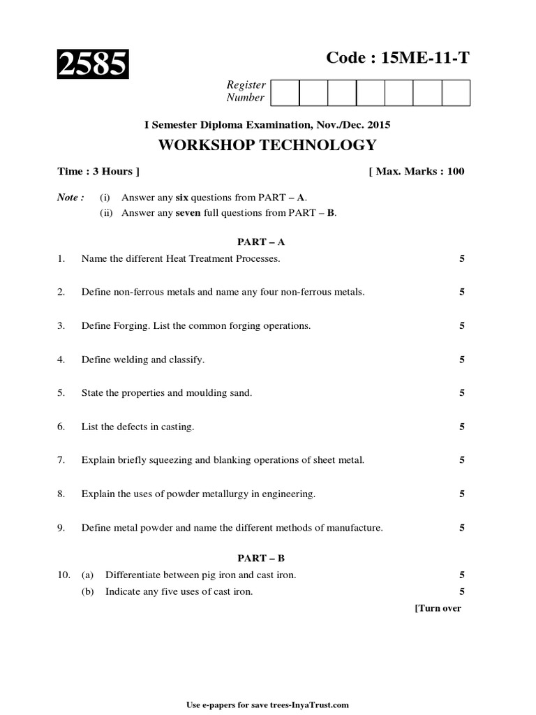 Workshop Technology | PDF | Welding | Construction