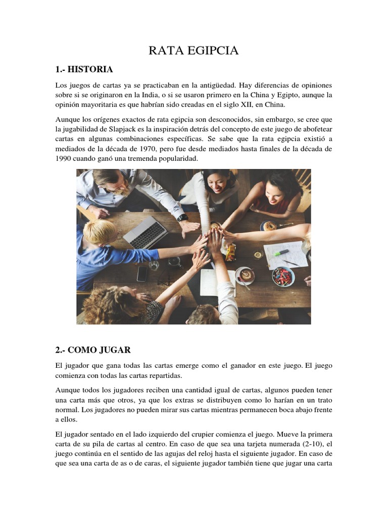 Rata Egipcia | PDF | Ocio | Deportes