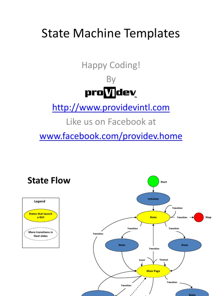 State Machine Workflow Guide | PDF | Areas Of Computer Science | Computing