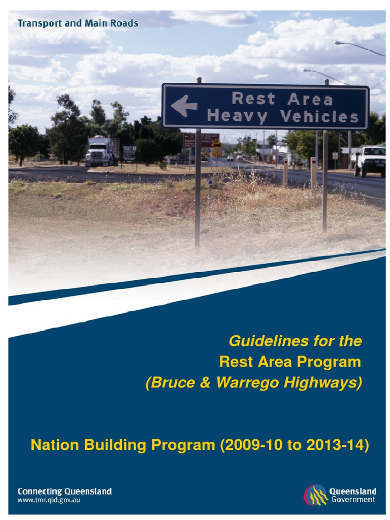 Rest Areas Guidelines | PDF | Traffic | Driving