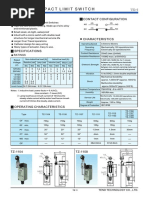 TNC Switch Final Datasheet | PDF | Switch | Alternating Current