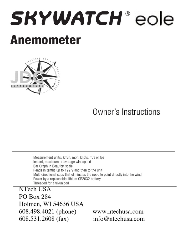 Eole Manual | PDF | Nature