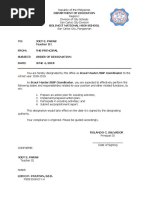 Sample Designation Letter | PDF