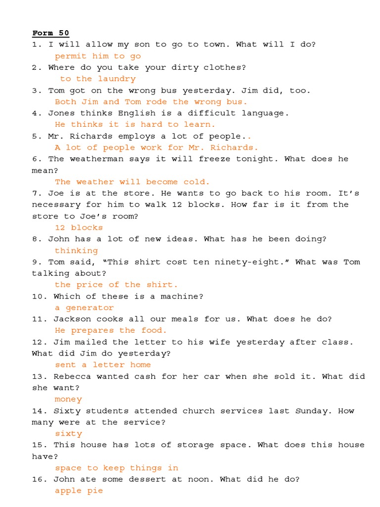 Key For ECL Form 50-55 | PDF | Wright Brothers | Nature