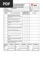 Inspection Checklist For Installation of Earthing System 1 | PDF ...