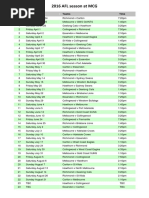 2026 Toyota AFL Season Schedule | PDF | Sports | Melbourne
