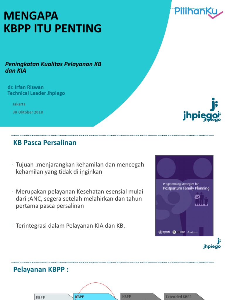 Peningkatan Kualitas Pelayanan KB Dan KIA | PDF