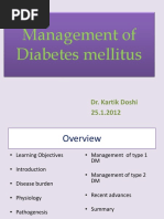 Overview of Diabetes Mellitus | PDF | Hyperglycemia | Diabetes
