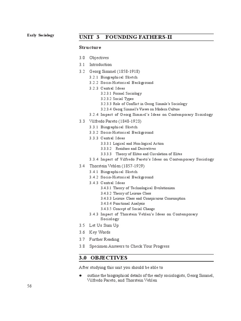 Unit 3 Founding Fathers-Ii: Structure | PDF