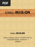 Komunikasyon Sa Radyo at Telebisyon | PDF