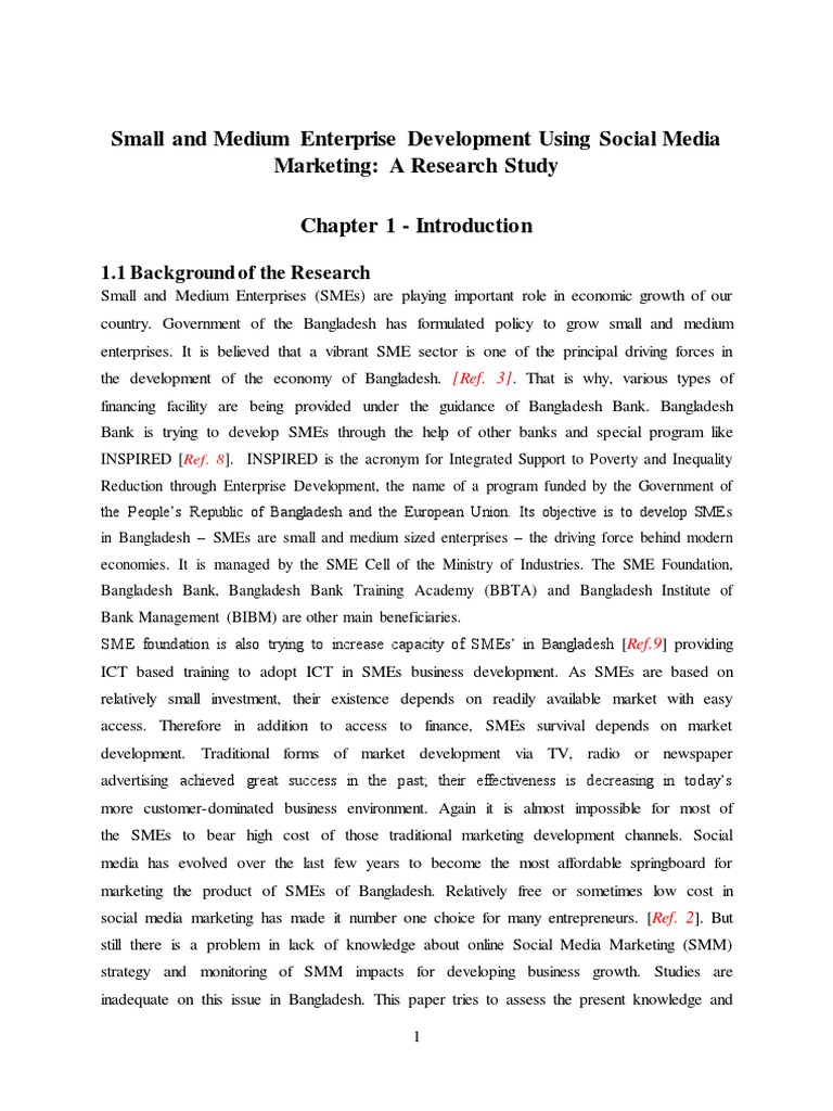 Small and Medium Enterprise Development PDF | PDF | Small And Medium ...