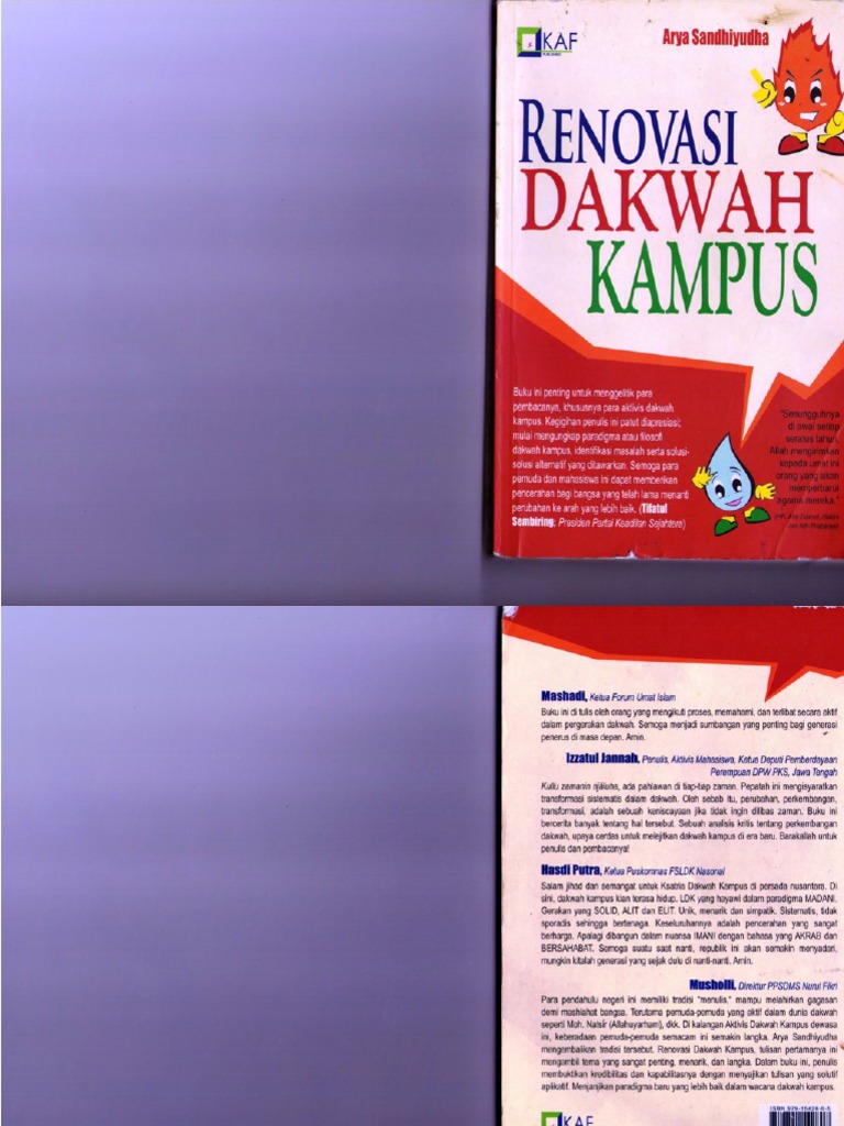 Renovasi Dakwah Kampus Arya Sandhiyudha Scan - 2 PDF | PDF