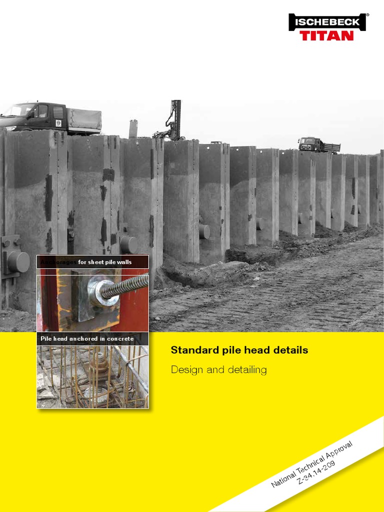 TITAN Standard Pile Head Details PDF | PDF | Deep Foundation | Pipe ...
