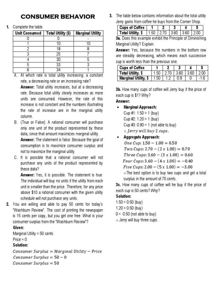 EE104 (Problems) | PDF | Utility | Economic Surplus