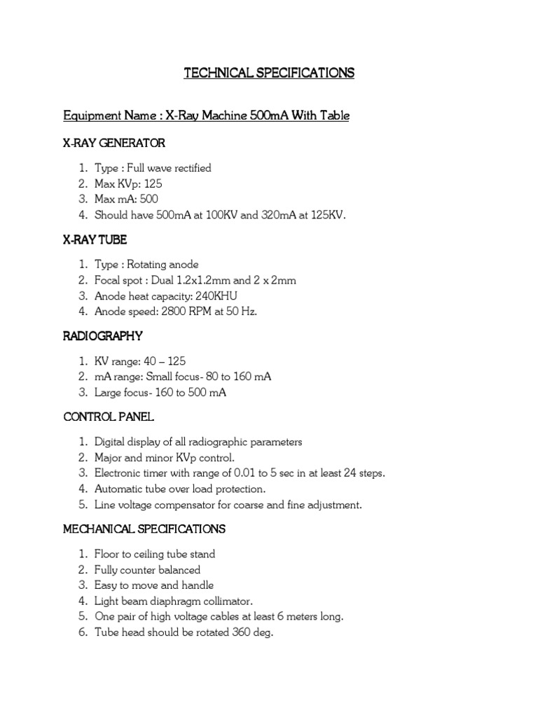 X-Ray Machine | PDF | Vacuum Tube | X Ray