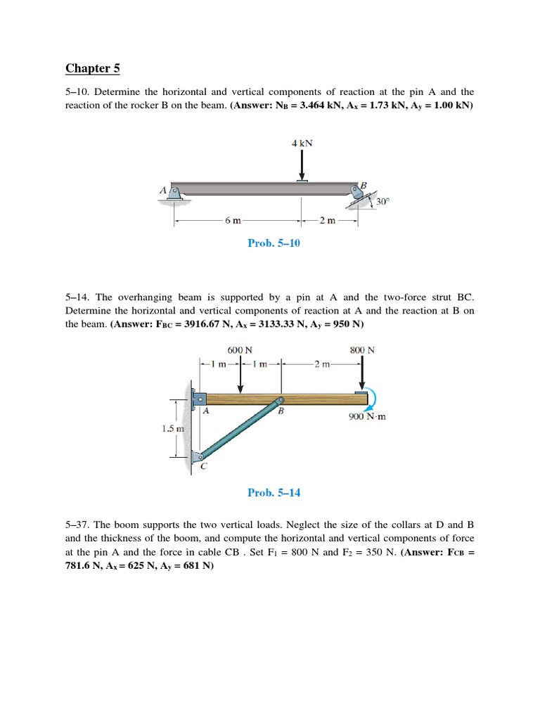 Exercise 2 PDF | PDF | Friction | Beam (Structure)