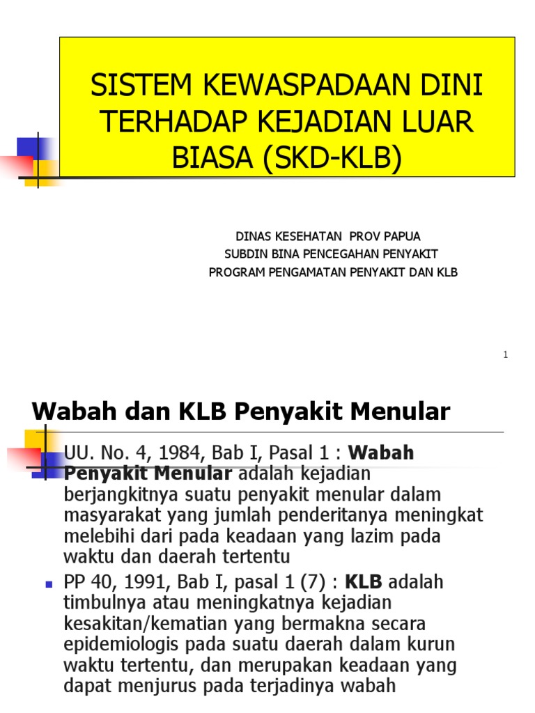 SKD KLB | PDF