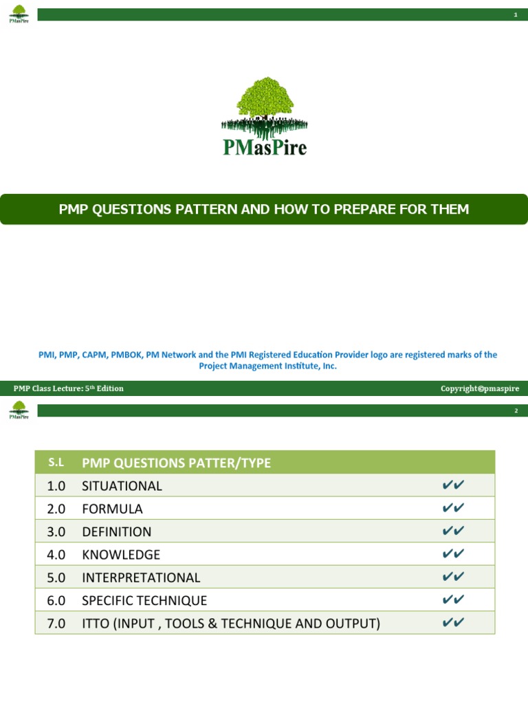 PMP Practice Questions | PDF | Project Management Professional | Cognitive Science