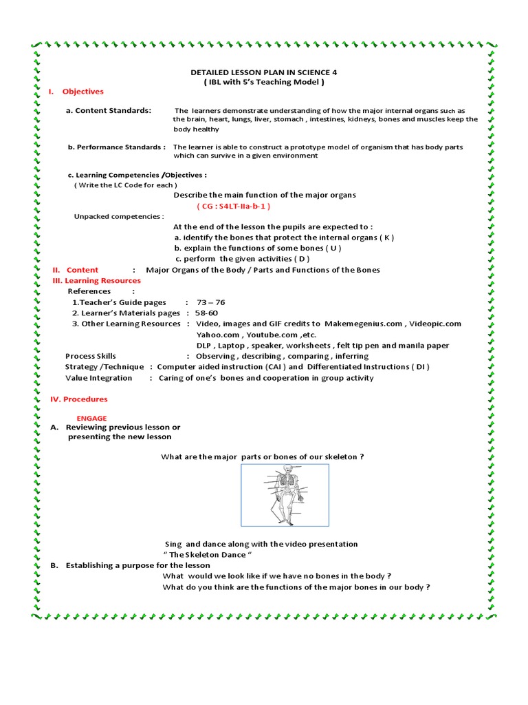 Science Demo q2 LP (Ibl, 5e's, Cai With Di) by Meb | PDF | Human Body | Hip