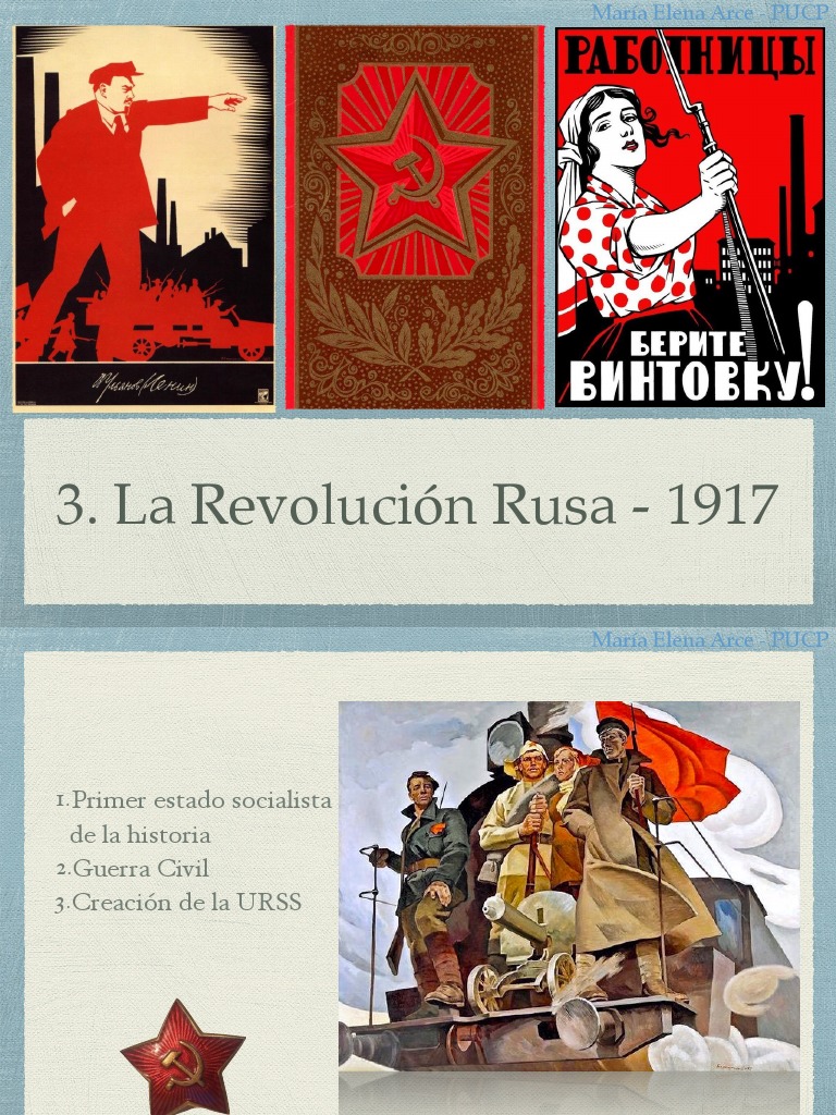 Clase 3 - La Revolución Rusa ST | PDF | Nicholas Ii De Rusia | Vladimir ...